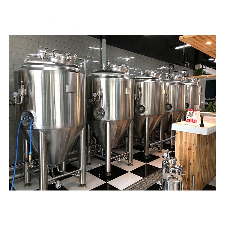 500L Complete craft beer brewing system mash and fermentation tanks ...