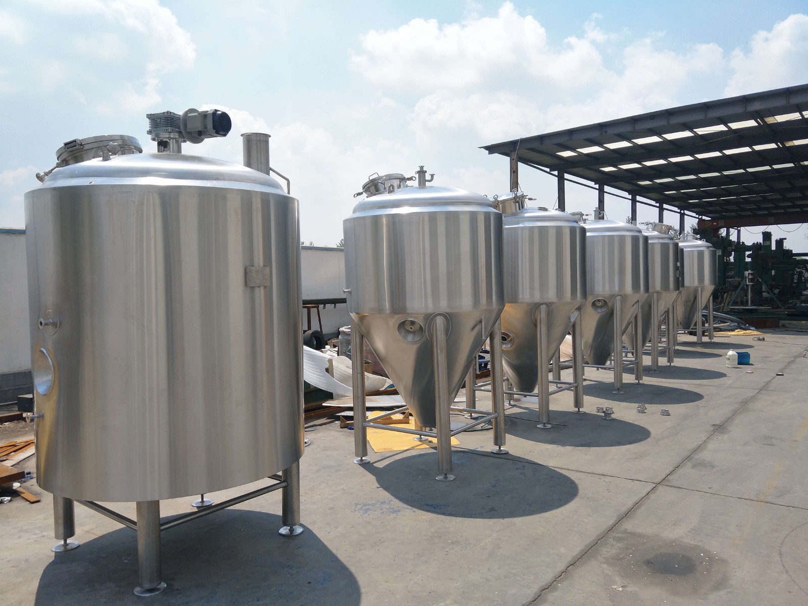 WEMAC 10HL high quality stainless steel commercial beer brewing system ...