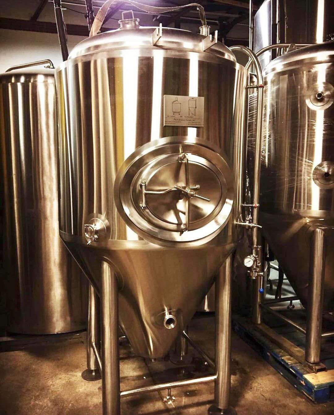 100gal 200gal jacketed stainless steel fermenter for beer brewing ...
